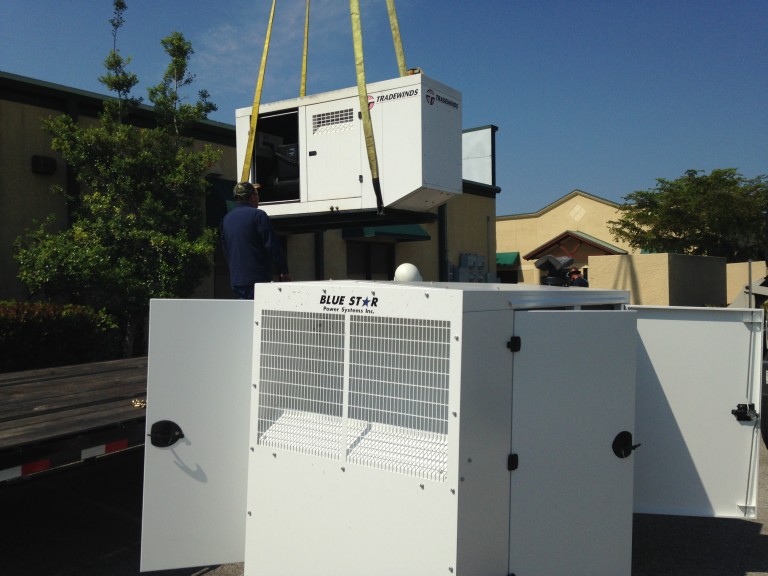 Mid Florida Diesel installs a New Blue Star Power Systems Diesel Generator