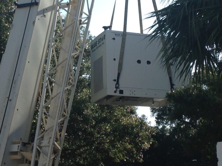 Mid Florida Diesel Installs a new Blue Star Generator at USF